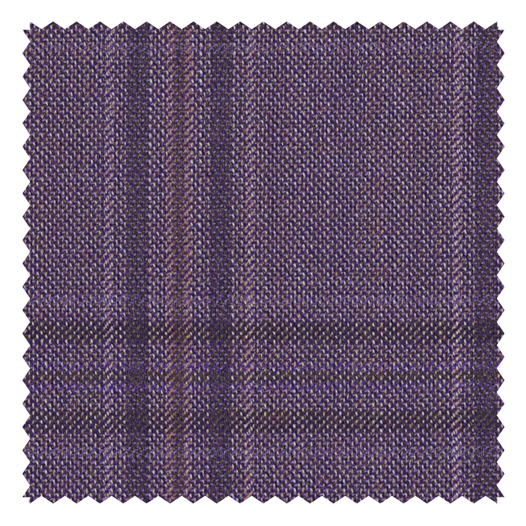 Purple Block Glen Check (Plaid) Fancy "Crystal Springs" Jacketing ...
