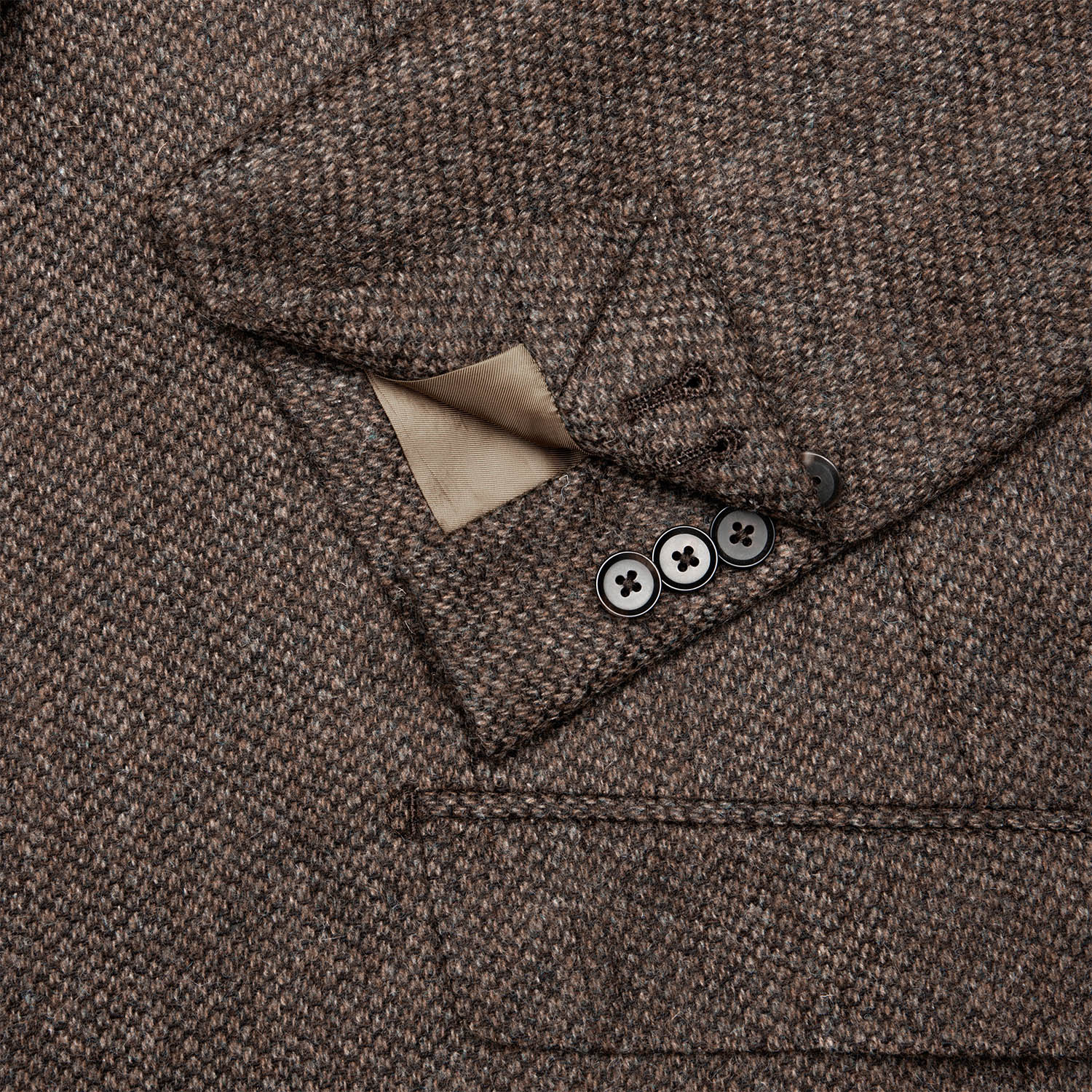 Anthony Sinclair Brown Barleycorn Tweed Jacket – Mason & Sons US