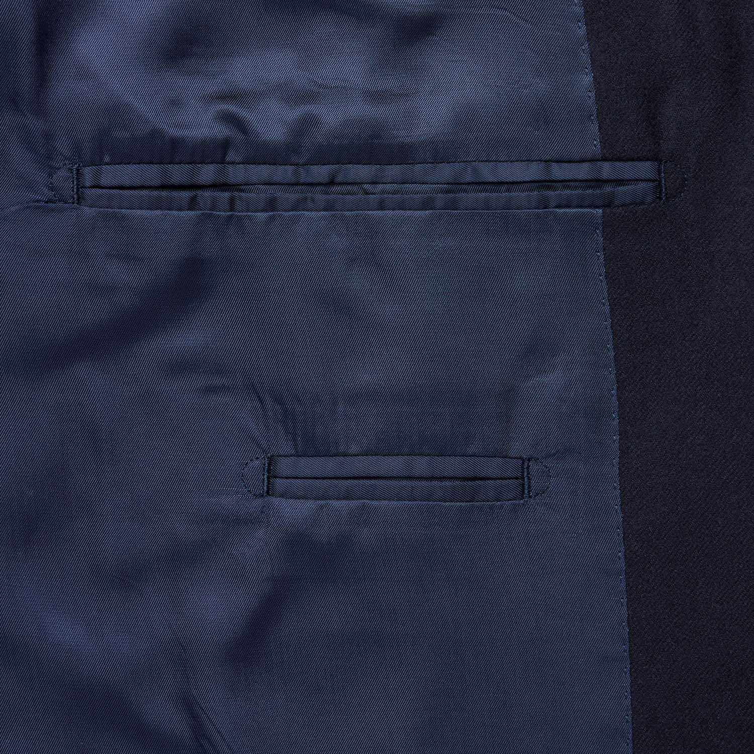 Anthony Sinclair Navy Doeskin Blazer – Mason & Sons US