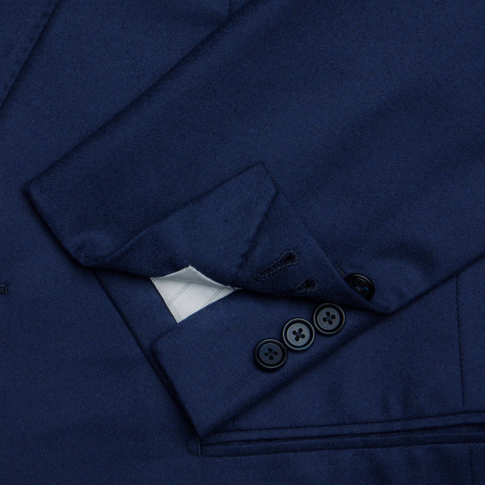 Two-Piece Navy Flannel Suit – Mason & Sons US