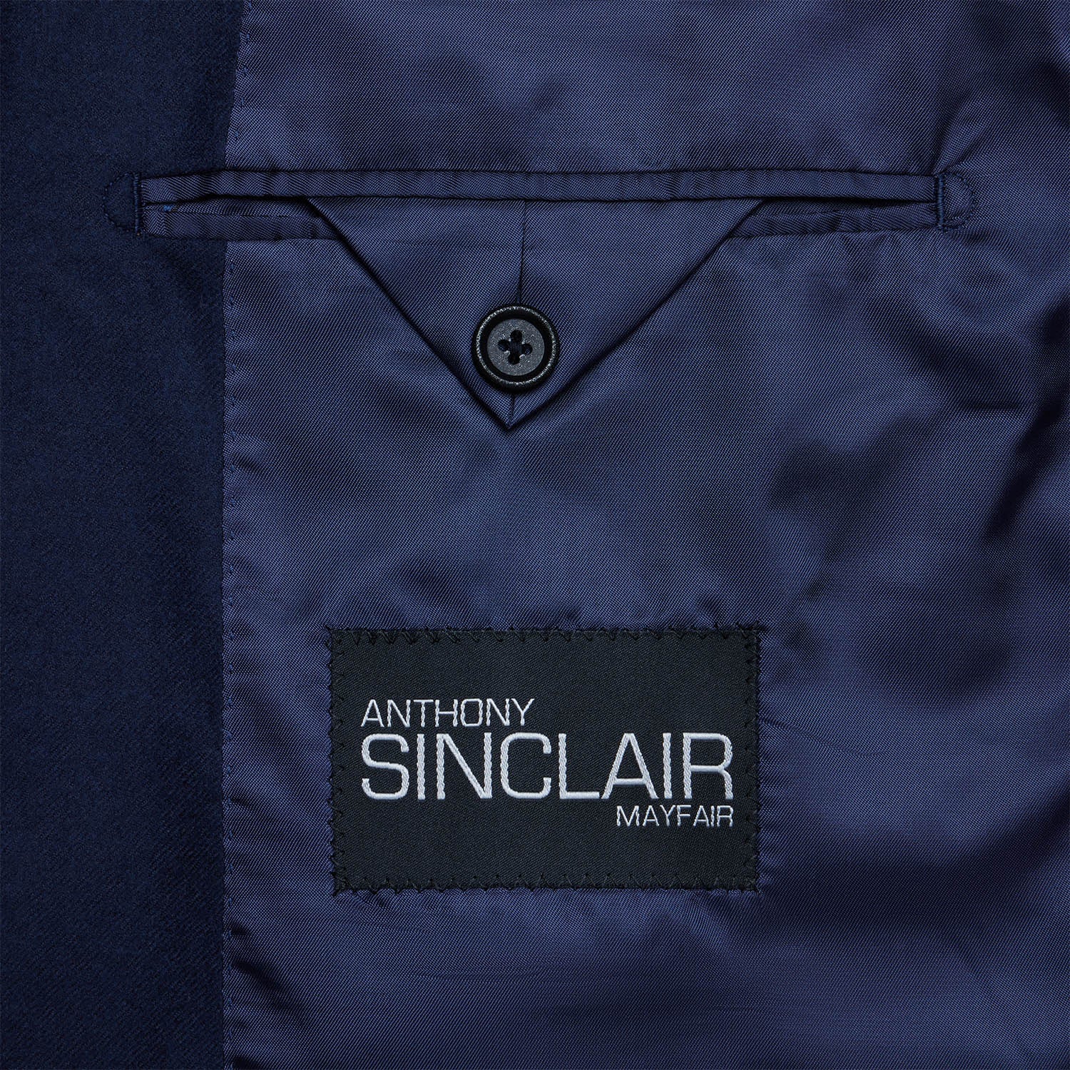 Two-Piece Navy Flannel Suit – Mason & Sons US